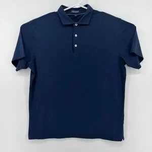 Peter Millar | Shirts | Peter Millar Crown Crafted Polo Mens Large Navy ...